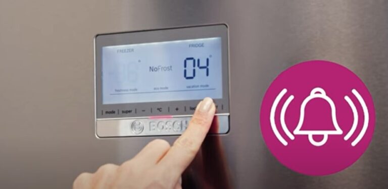 How To Reset Bosch Fridge-Freezer Alarm With Simple Steps